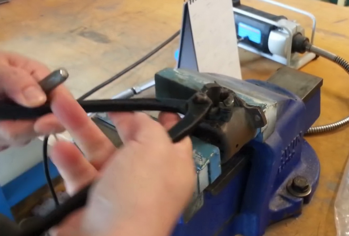 High speed wire cutting machine separates 3D printed metal parts more ...